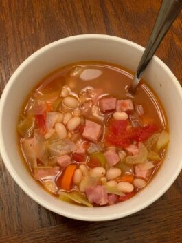 Ham and White Bean Soup - Lady's universe
