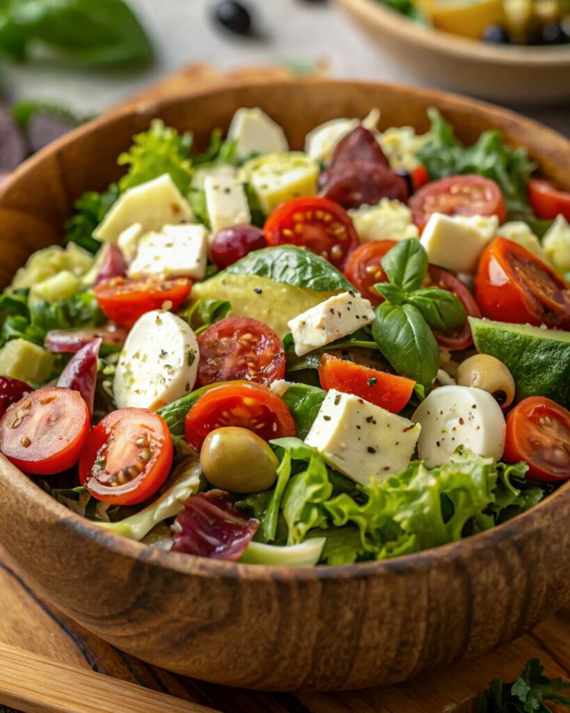 Easy Italian Chopped Salad That'll Make You Forget Takeout - Lady's ...
